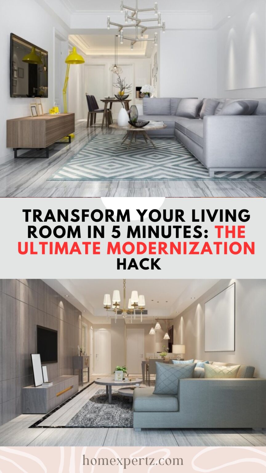 How to Modernize a Living Room