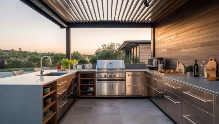 10 Outdoor Kitchen Ideas for Creating a Cozy and Inviting Space - Home ...