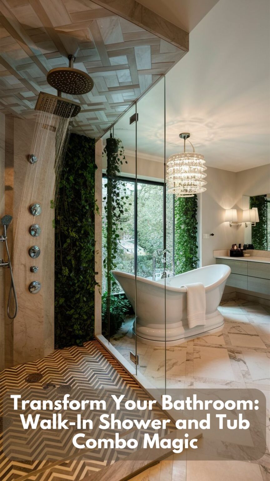 10 Master Bathroom Design with Walk-in Shower and Tub - Home Experts