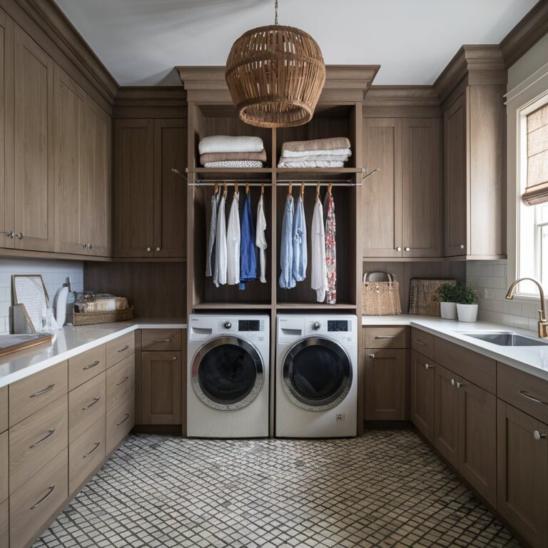 15 Laundry Room Cabinet Storage Ideas to Keep Your Space Organized ...
