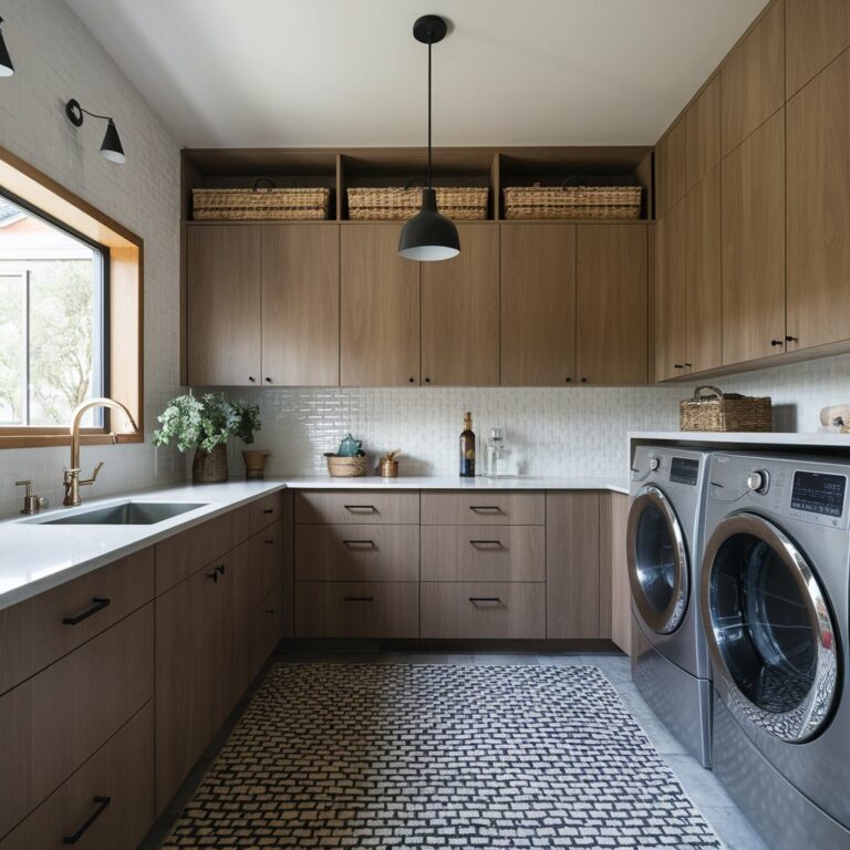 15 Laundry Room Cabinet Storage Ideas to Keep Your Space Organized ...