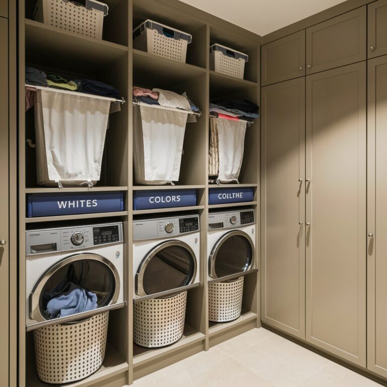 15 Laundry Room Cabinet Storage Ideas to Keep Your Space Organized ...