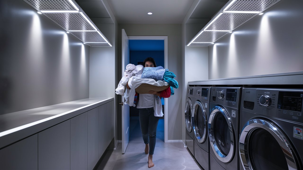 12 Lighting Ideas to Transform Your Laundry Room - Home Experts