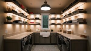12 Lighting Ideas to Transform Your Laundry Room - Home Experts