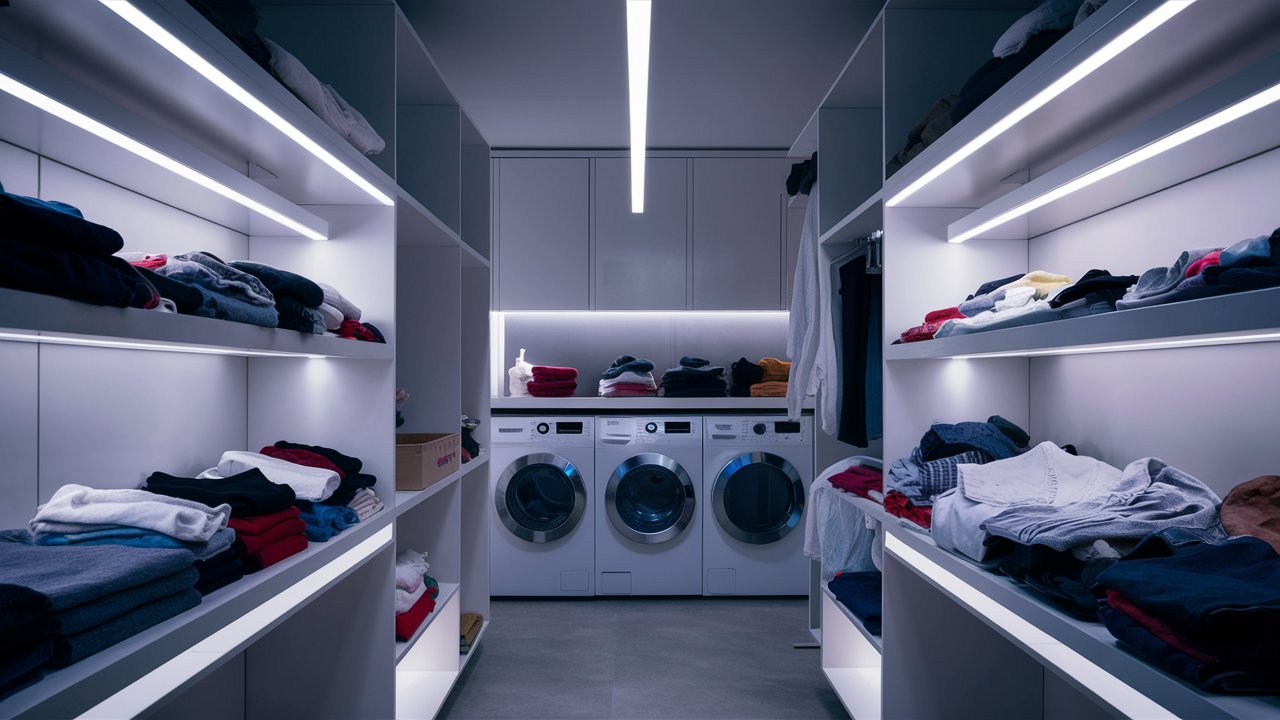 12 Lighting Ideas to Transform Your Laundry Room - Home Experts