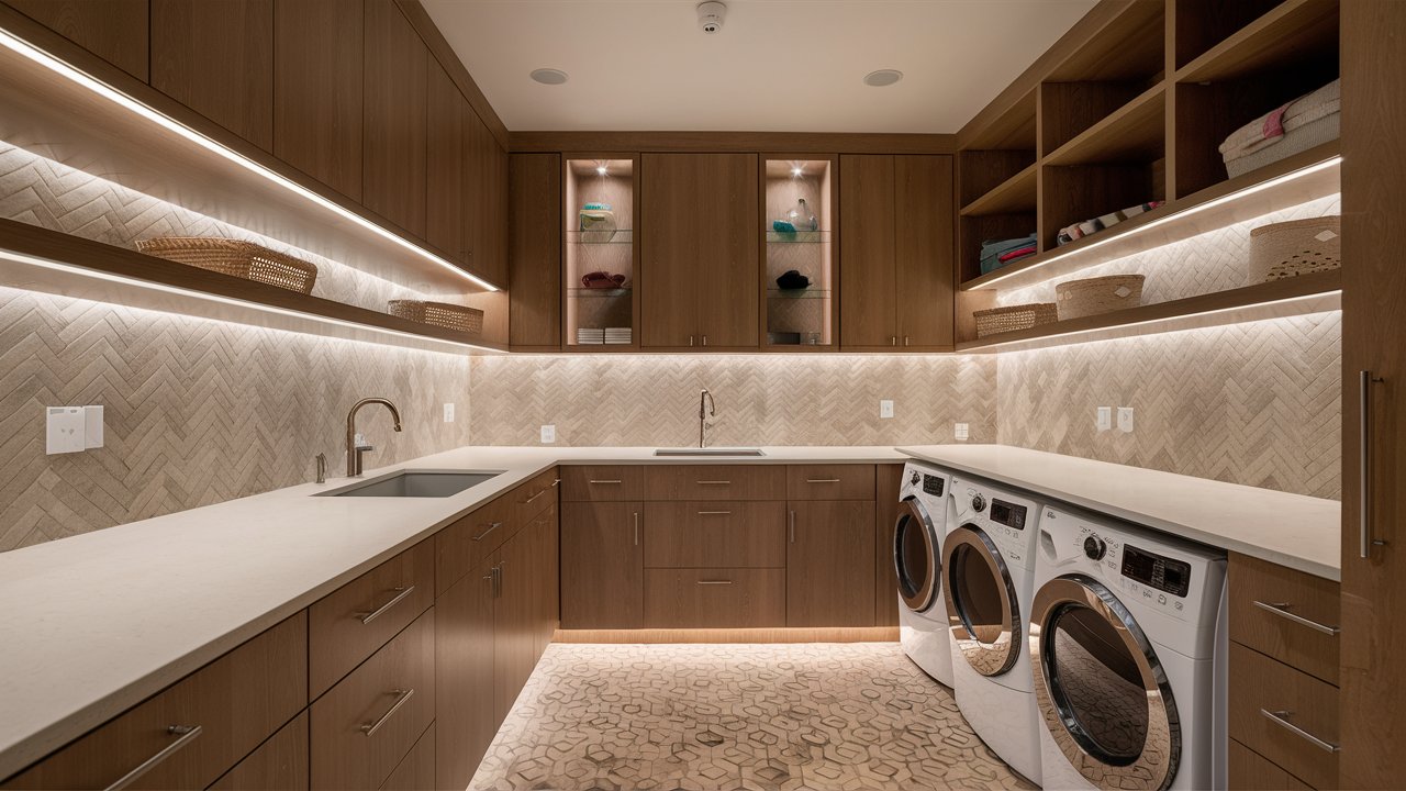 12 Lighting Ideas to Transform Your Laundry Room - Home Experts