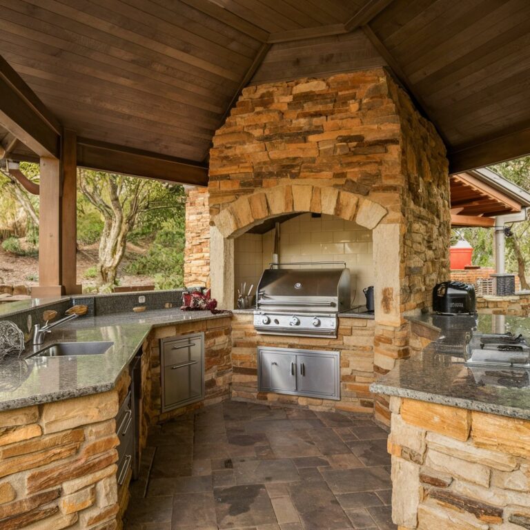 Rustic Outdoor Kitchens Ideas Where Comfort Meets Nature - Home Experts