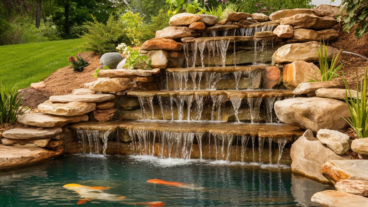 13 Inspiring Farmhouse Backyard Waterfall Ideas - Home Experts