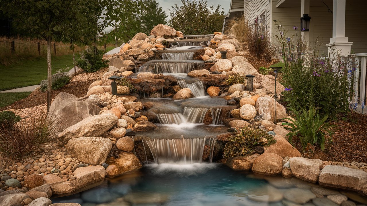 13 Inspiring Farmhouse Backyard Waterfall Ideas - Home Experts