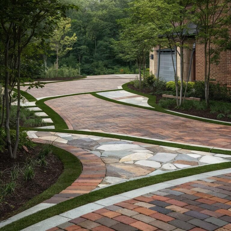 15 Stunning Modern Driveway Landscaping Ideas to Transform Your Home ...