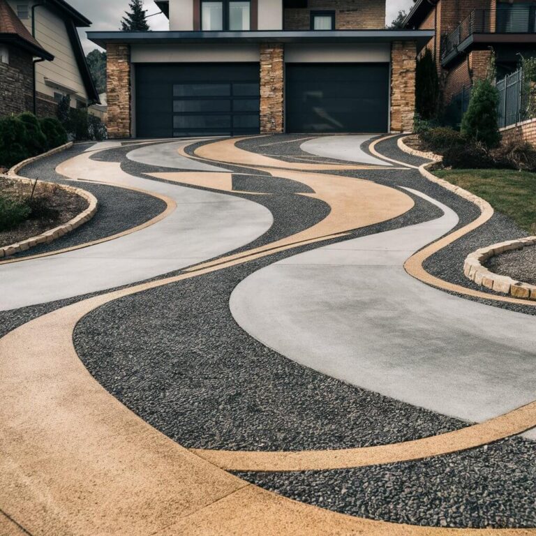 15 Stunning Modern Driveway Landscaping Ideas to Transform Your Home ...