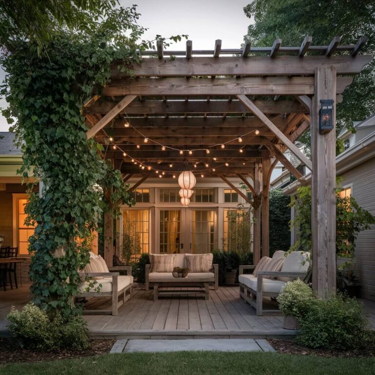 17 Rustic Farmhouse Backyard Decor Ideas to Impress Your Guests - Home ...