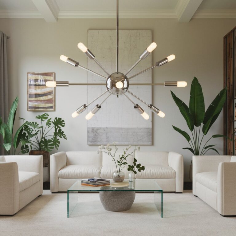 18 Luxury Living Room Chandelier Ideas for a Glamorous Look - Home Experts