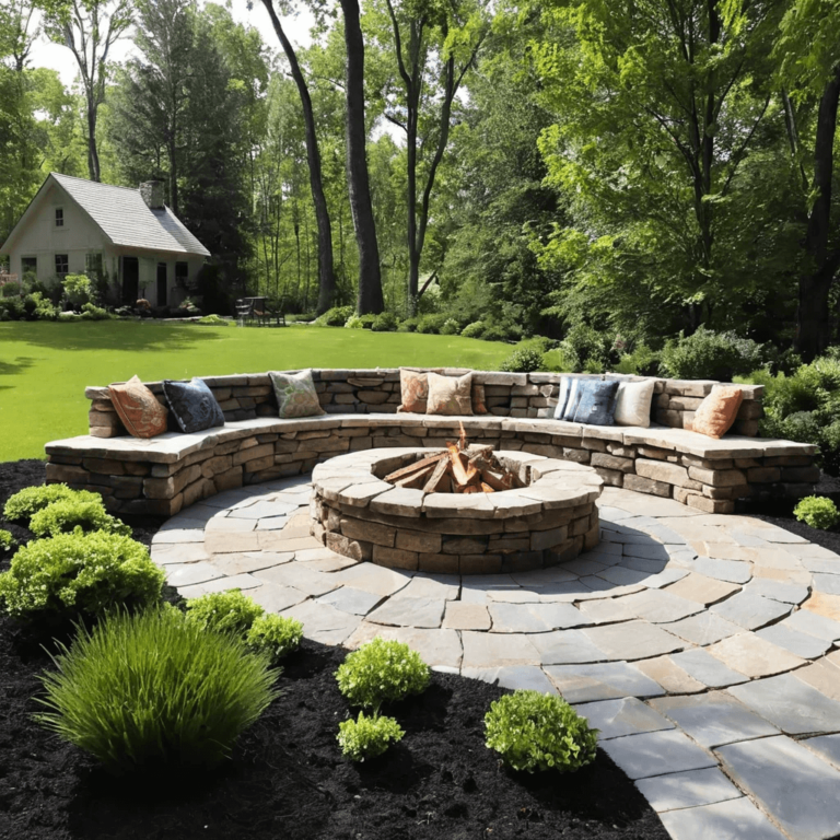 15 Farmhouse Backyard Seating Area Ideas to Elevate Your Outdoor Living ...