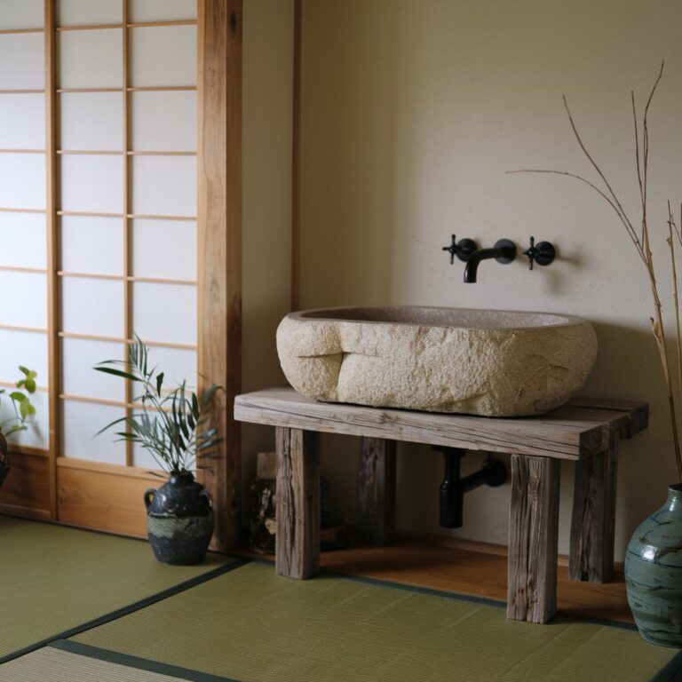 14 Japanese-Style Bathroom Ideas to Bring Tranquility to Your Home ...