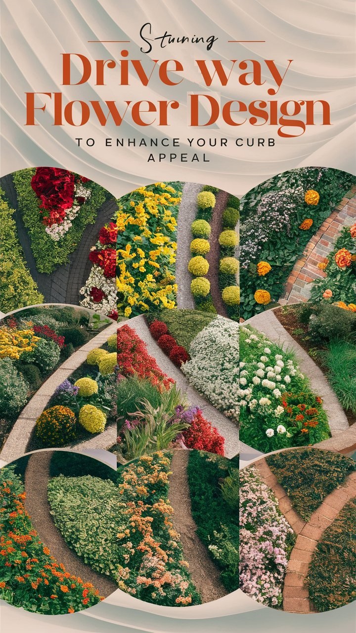 15 Stunning Driveway Flower Bed Designs to Enhance Your Curb Appeal ...