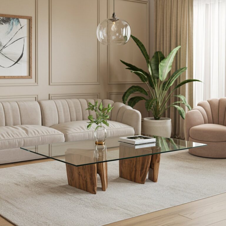 15 Stunning Glass Coffee Tables to Elevate Your Living Room Decor ...