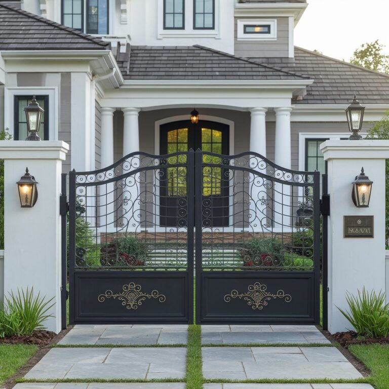 Driveway Gate Designs Ideas 15 Ways to Enhance Your Home’s Entrance ...