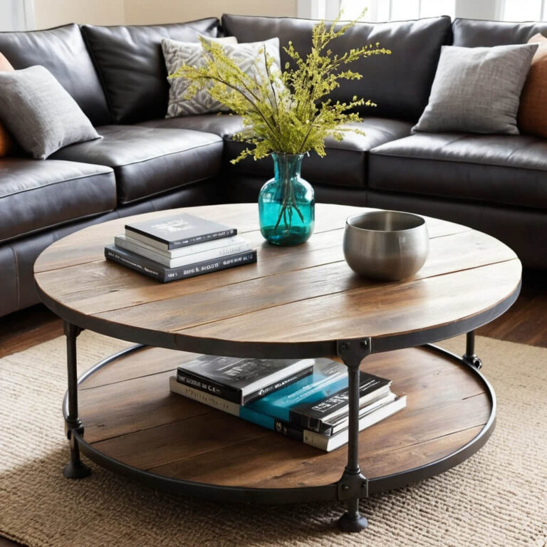 15 Stunning Round Coffee Table Ideas to Elevate Your Living Room - Home ...