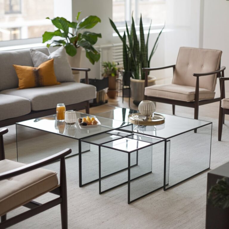15 Stunning Glass Coffee Tables to Elevate Your Living Room Decor ...