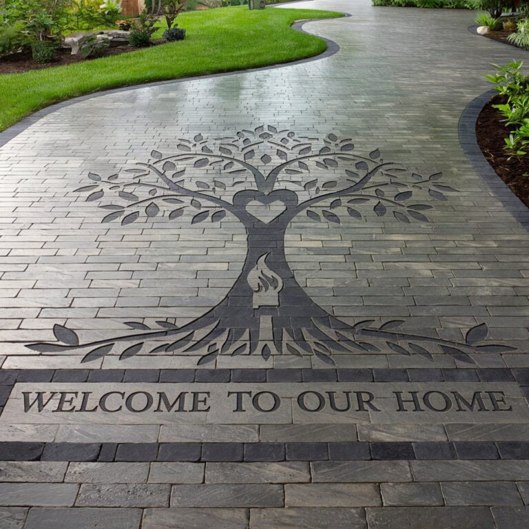 15 Stunning Driveway Paver Patterns Ideas for Curb Appeal - Home Experts