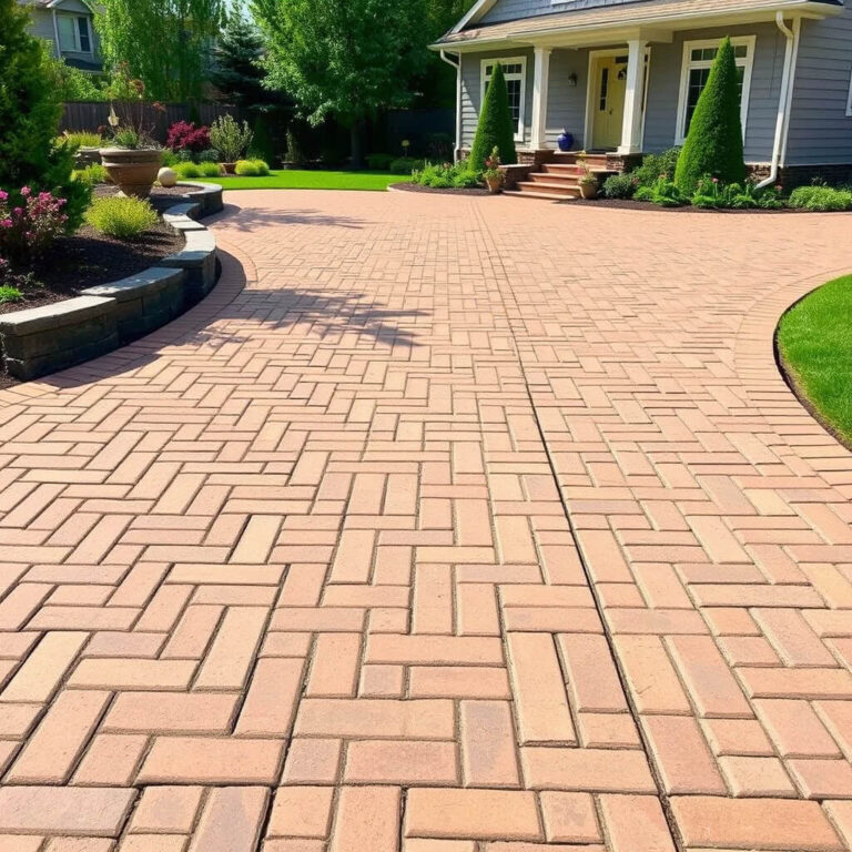 15 Stunning Driveway Paver Patterns Ideas for Curb Appeal - Home Experts