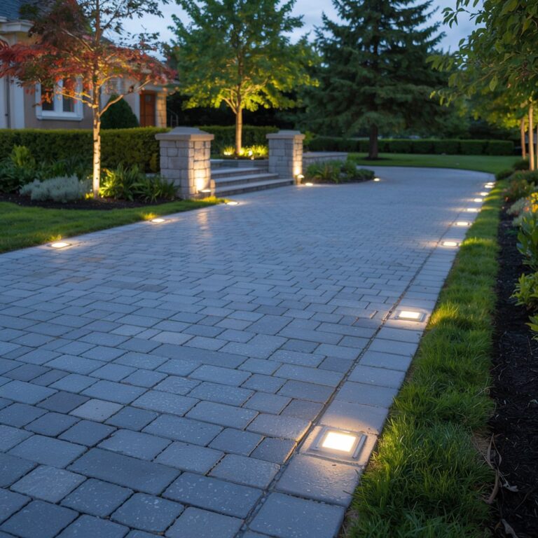 15 Lighting Ideas for Driveways to Transform Your Home’s Curb Appeal ...