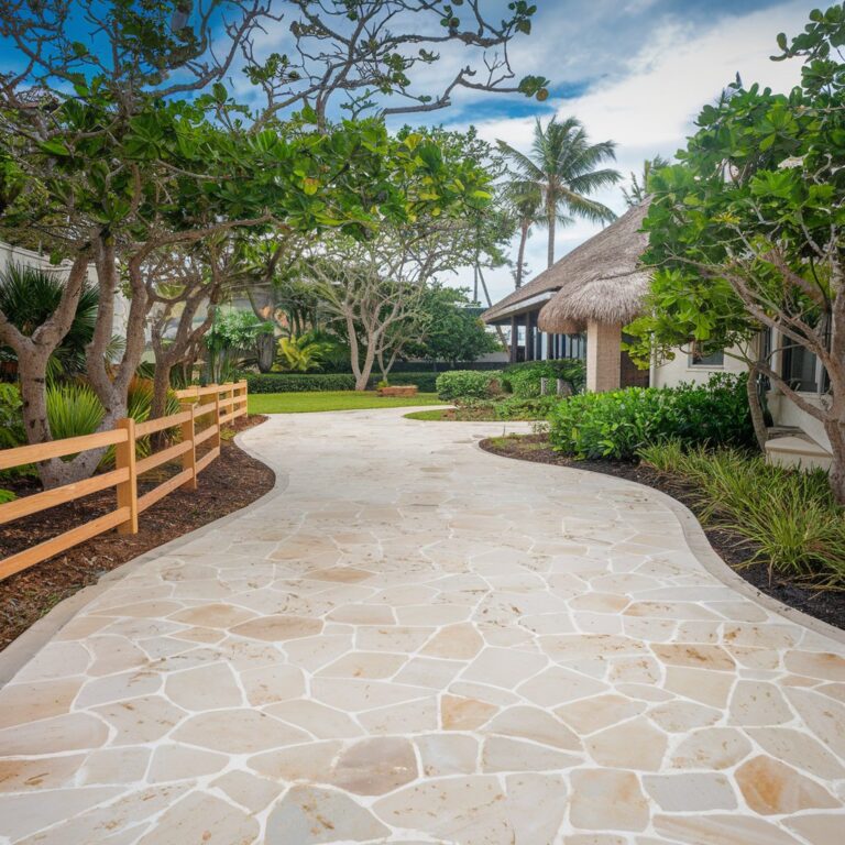 Top 18 Natural Stone Driveway Ideas for a Luxurious Look - Home Experts