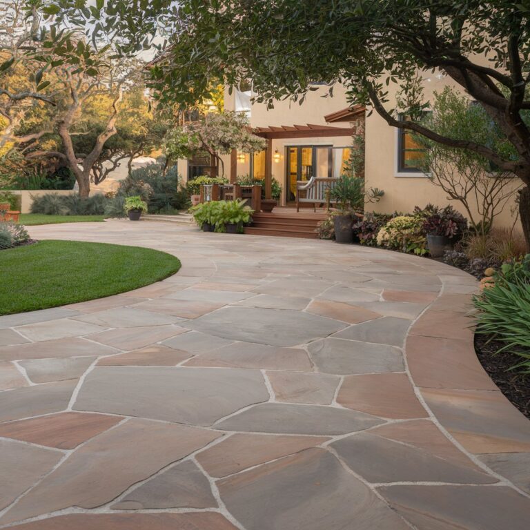 Top 18 Natural Stone Driveway Ideas for a Luxurious Look - Home Experts