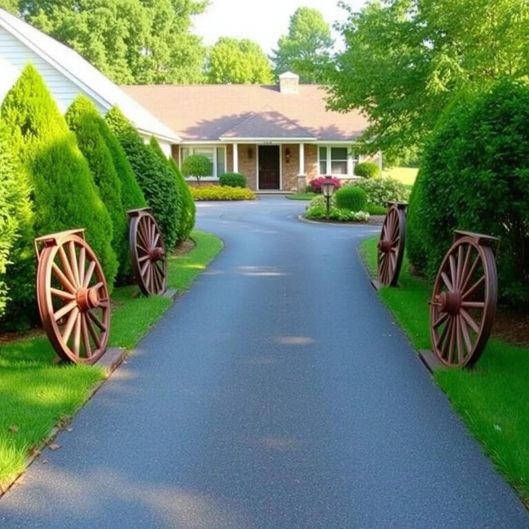 19 Rustic Driveway Landscaping Ideas to Elevate Your Curb Appeal - Home ...