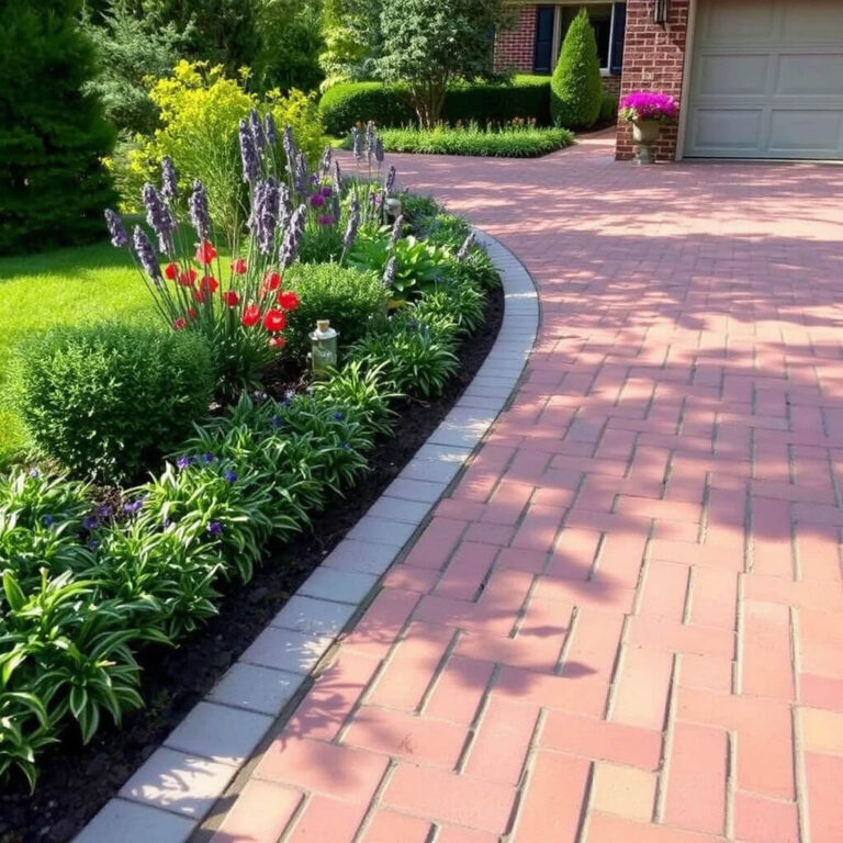 15 Unique Pavers Driveway Ideas for a Stunning Home Entrance - Home Experts