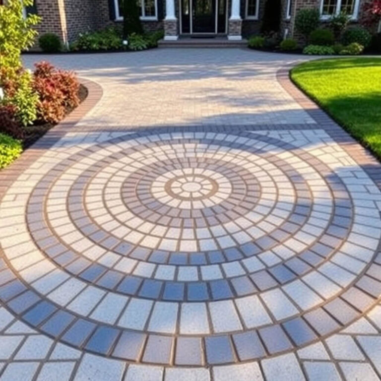 15 Unique Pavers Driveway Ideas for a Stunning Home Entrance - Home Experts