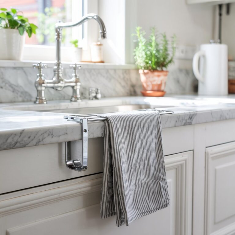 15 Kitchen Towel Hanging Ideas for a More Organized Space - Home Experts