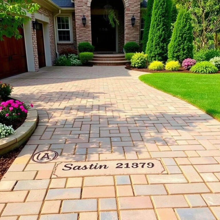 15 Unique Pavers Driveway Ideas for a Stunning Home Entrance - Home Experts