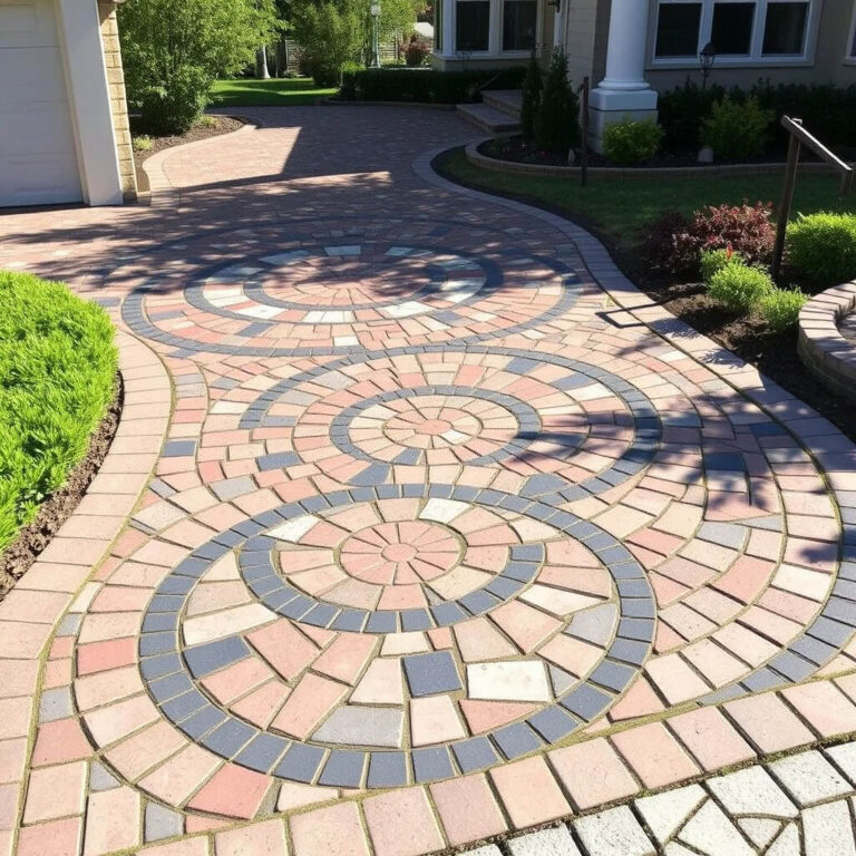 15 Unique Pavers Driveway Ideas for a Stunning Home Entrance - Home Experts