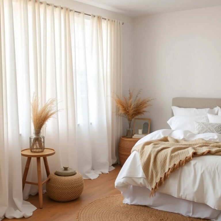 15 Boho Bedroom Curtains Ideas to Transform Your Space - Home Experts