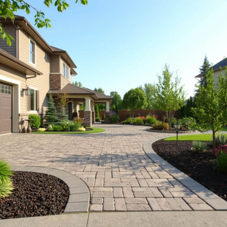 15 Unique Pavers Driveway Ideas for a Stunning Home Entrance - Home Experts