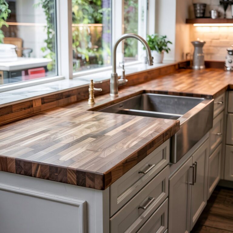 17 Butcher Block Kitchen Countertop Ideas You Can Try - Home Experts