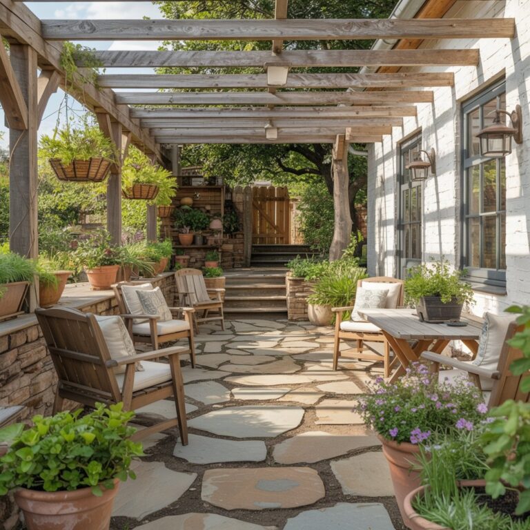 12 Essential Tips for Creating Beautiful Farmhouse Backyard Patio ...