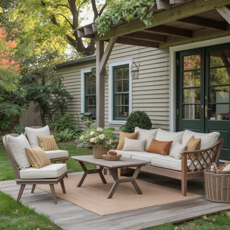 12 Essential Tips for Creating Beautiful Farmhouse Backyard Patio ...