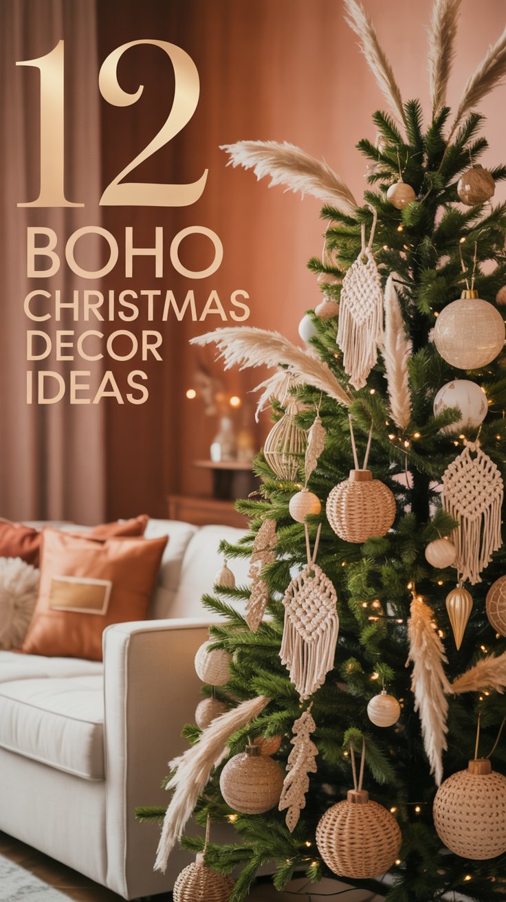 12 Boho Christmas Decor Ideas - Home Experts