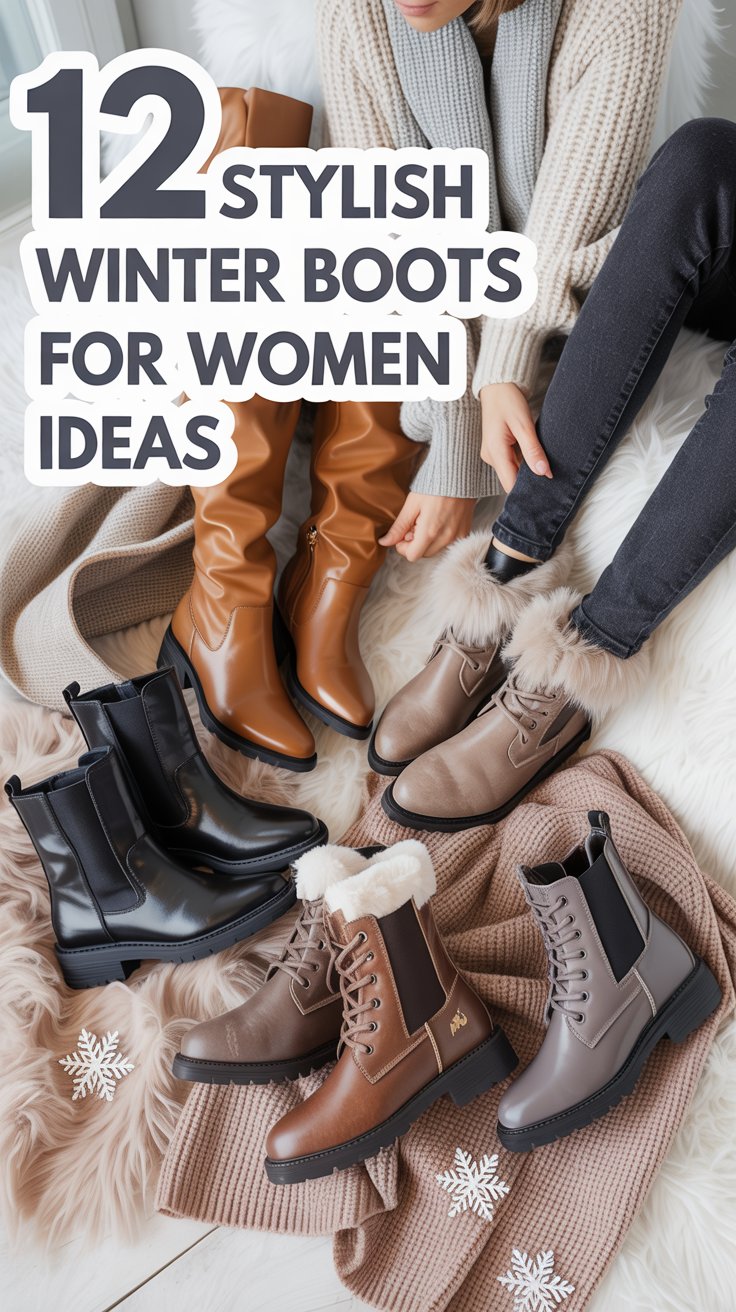12 Stylish Winter Boots for Women Ideas - Home Experts
