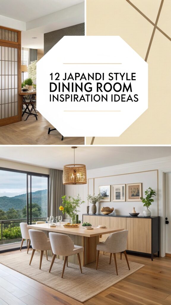 12 Japandi Style Dining Room Inspiration Ideas - Home Experts